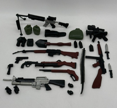 GI JOE Gun Accessory Lot ACTION FIGURE WEAPON Reproduction? Grenade ...