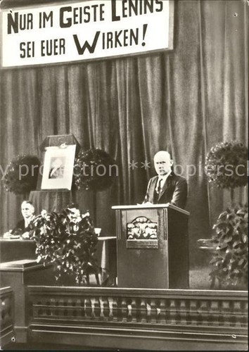 72173805 Politik Geschichte Ernst Thaelmann XI. Parteitag KPD Essen ...