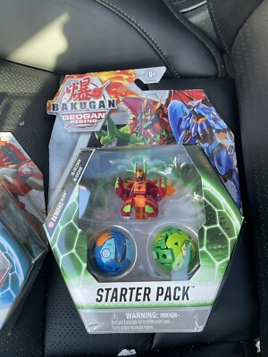 BAKUGAN GEOGAN RISING STARTER 3 PACK AURELUS FERASCAL ULTRA ...