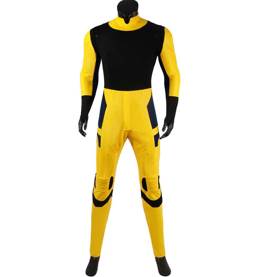 Deadpool 3 James Howlett Logan Cosplay Costume Wolverine Yellow Outfit ...