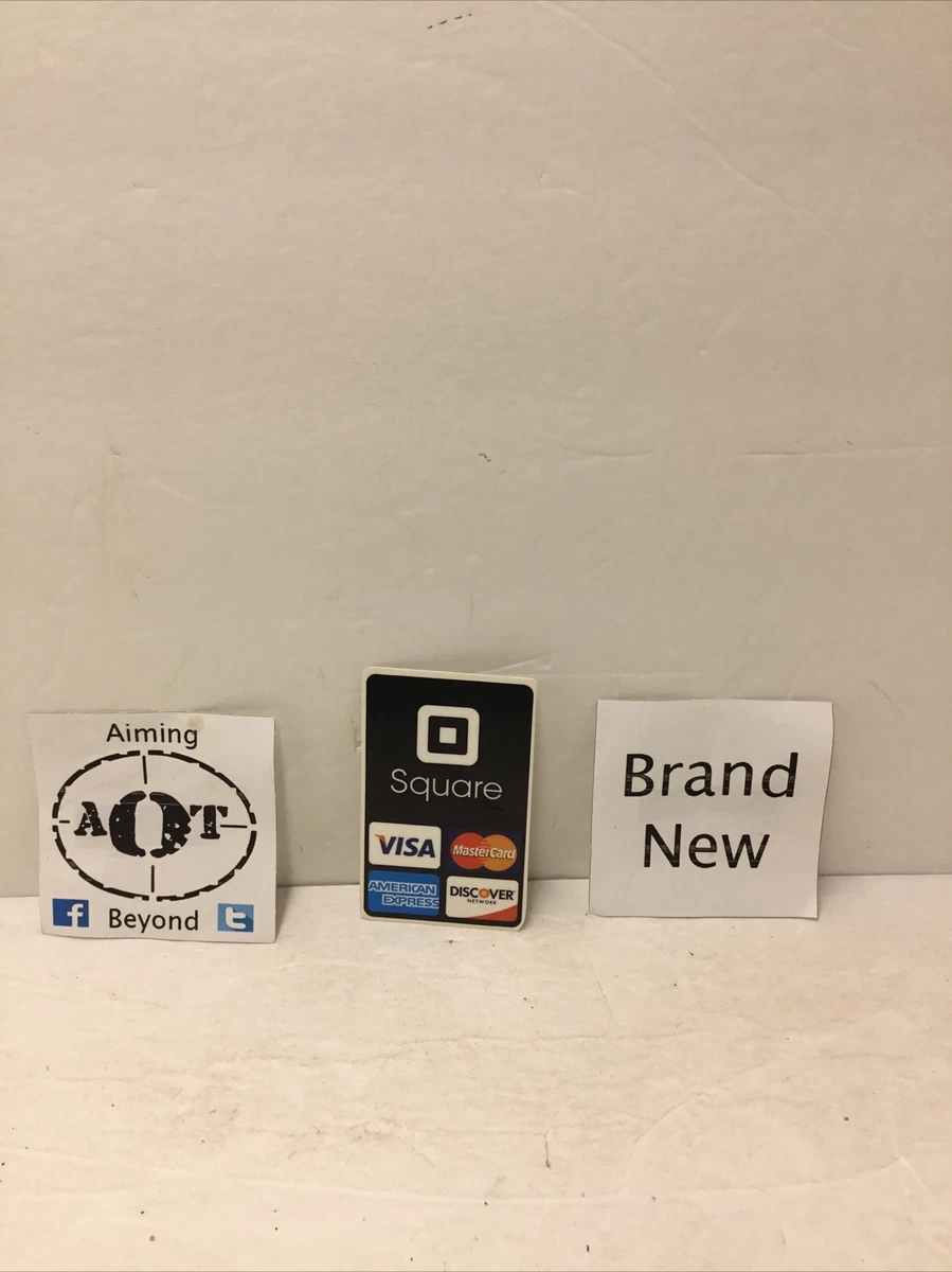 Square Card Reader Sticker
