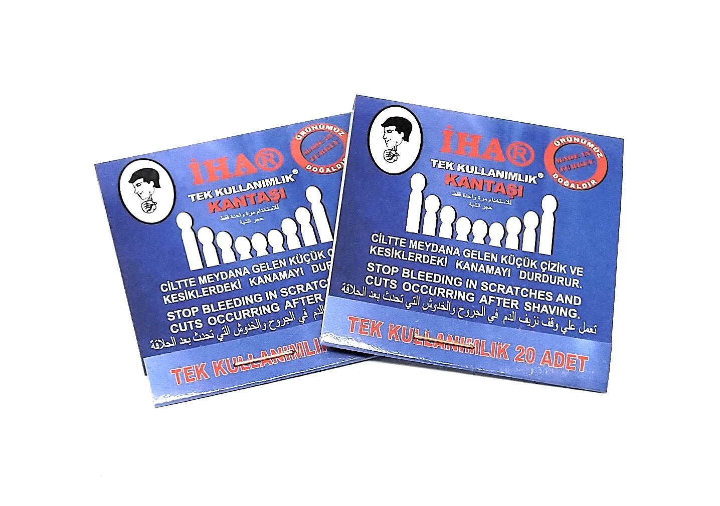 IHA STYPTIC Matches | Disposable Pencil | Stops Cuts Bleeding | Like ...