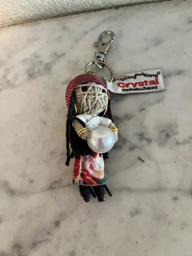 Kamibashi Hand Made In Thailand Crystal Fortune Teller Key Chain Purse ...