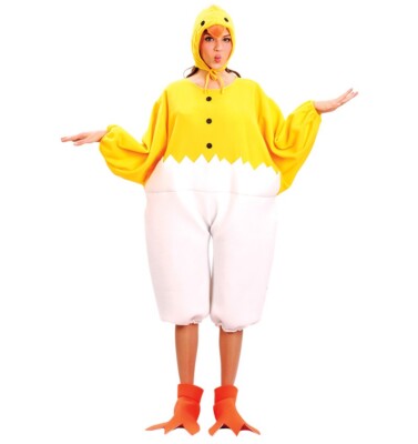 Entenkostüm One size Größe Ente Tierkostüm Karneval Herren / Damen ...