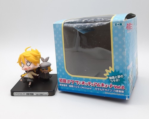 Vocaloid Hatsune Miku Kagamine Len 2" mini diorama display figure toy ...