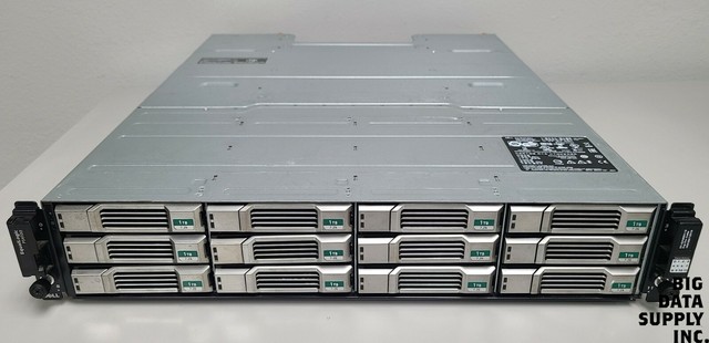 Dell Compellent Sc200 12-bay SAS Array San Enclosure Vdddg W/ 12 X ...