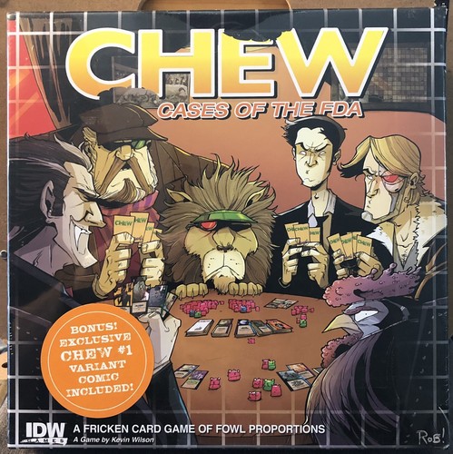 CHEW: Cases of the FDA Board Game [IDW Comic Book Card Drafting Game ...