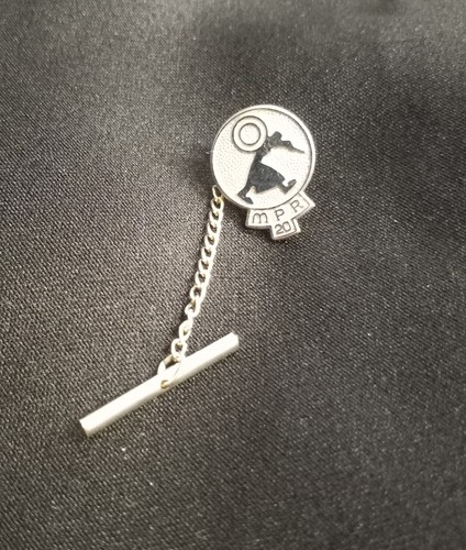 Vintage MPR Tie Tack Terry Berry Pin Silver Color Metal Lapel Pin Used ...