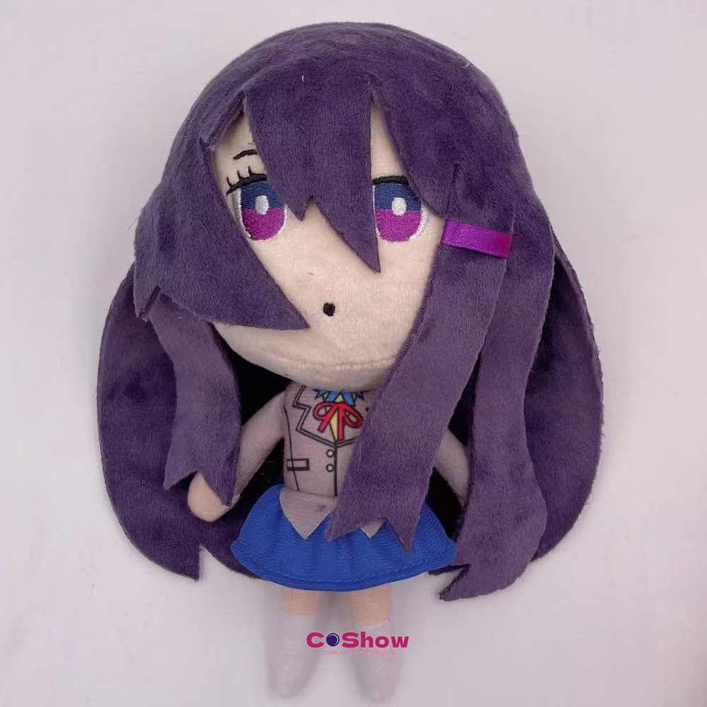 Anime Doki Doki Literature Club Monika Natsuki Sayori Plush Doll Toy ...