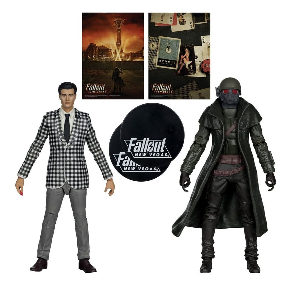 McFarlane Fallout New Vegas Riot Ranger & Benny 2 Pack Figures NEW ...