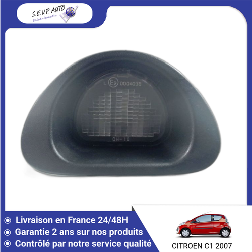 🇫🇷 ECLAIREUR PLAQUE DE POLICE DROIT CITROEN C1 3P 6340E2 ♻️ ...