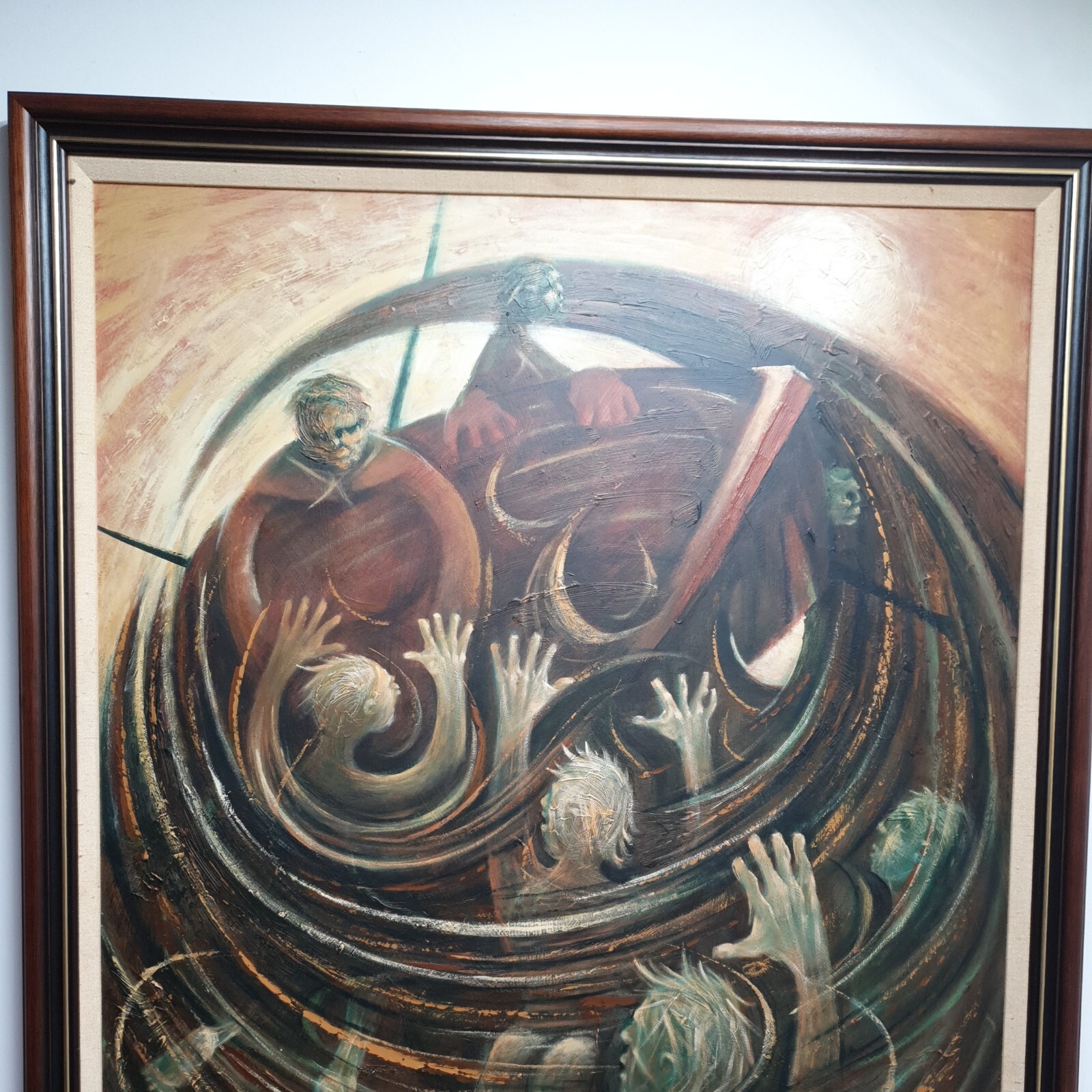 Rare Original Bruce tozer oil painting 1989 | eBay