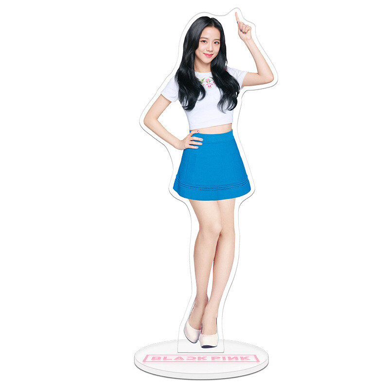 Kpop BP Bpink Acrylic Figure Doll LISA JENNIE Standee Action Desktop ...