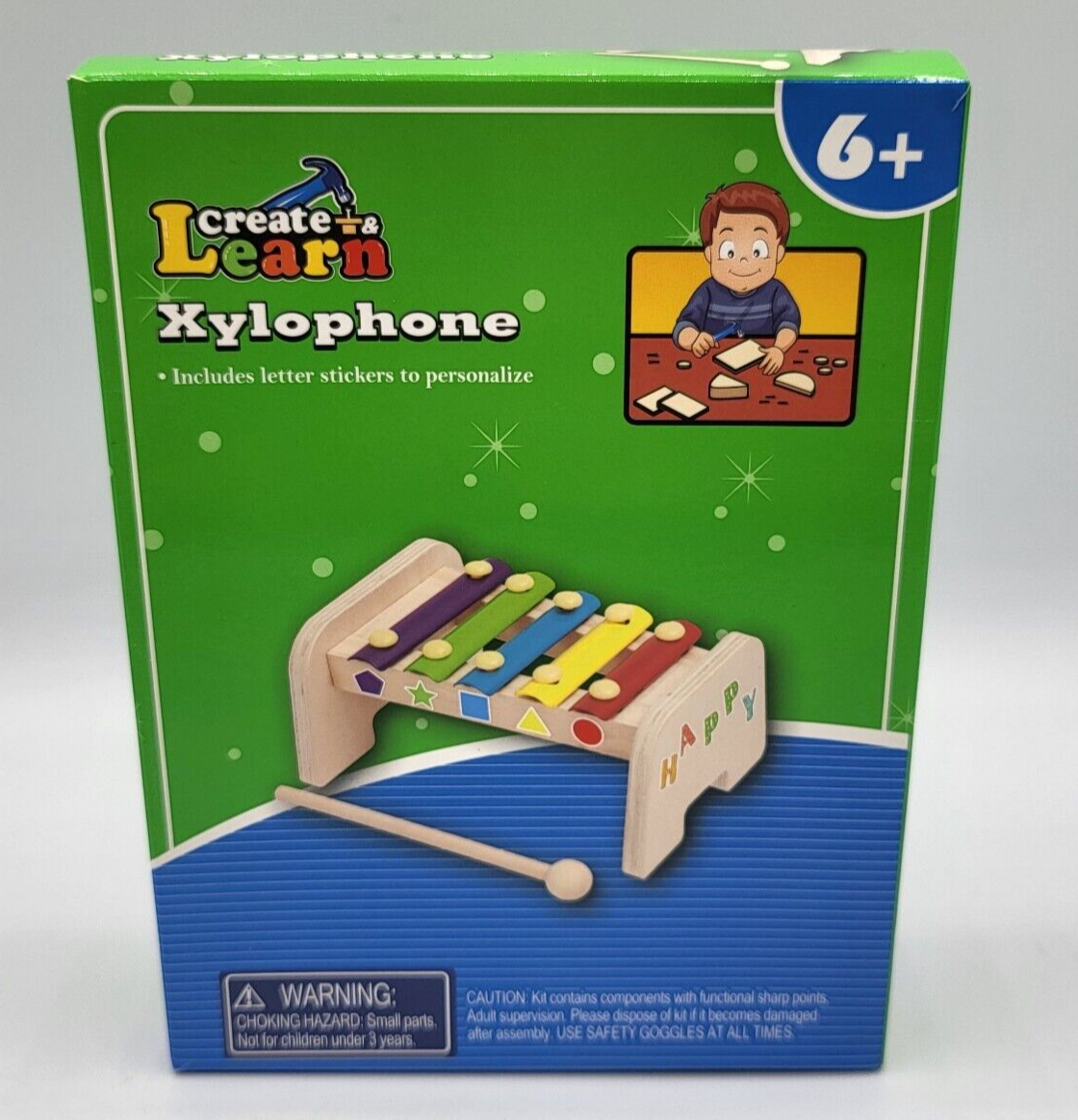 Create & Learn Xylophone Kit Ages 6 & Up - NEW SEALED | eBay