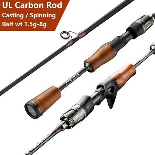 Ultralight Carp Trout Bass Fishing Rod,Solid Carbon Fiber Rod Tips ...