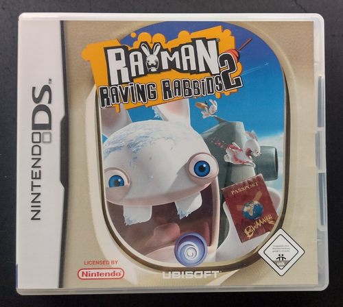 Rayman Raving Rabbids 2 - Nintendo DS / NDS / 2DS / 3DS / Jump N Run ...