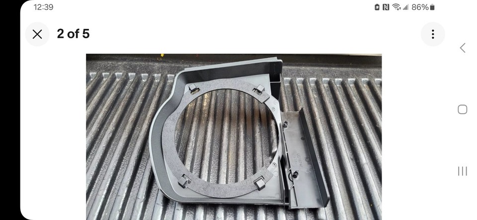 NEW! John Deere BUC11342 2 BAGGER PARTS: HOPPER LID CHUTE TUBE CUFF ...