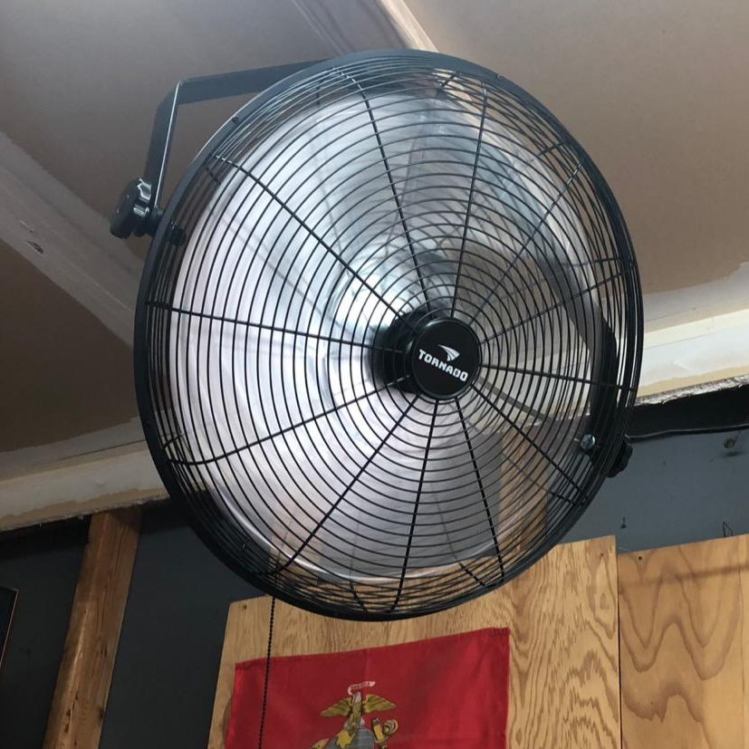 Powerful Industrial Fan for Patio Horse Barn Garage Wall Ceiling Corner ...