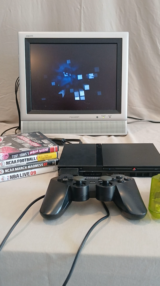 Playstation 2 Slim Console Bundle with controllers, cables, and games | eBay