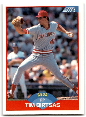 1989 Score Tim Birtsas . Cincinnati Reds #454 | eBay