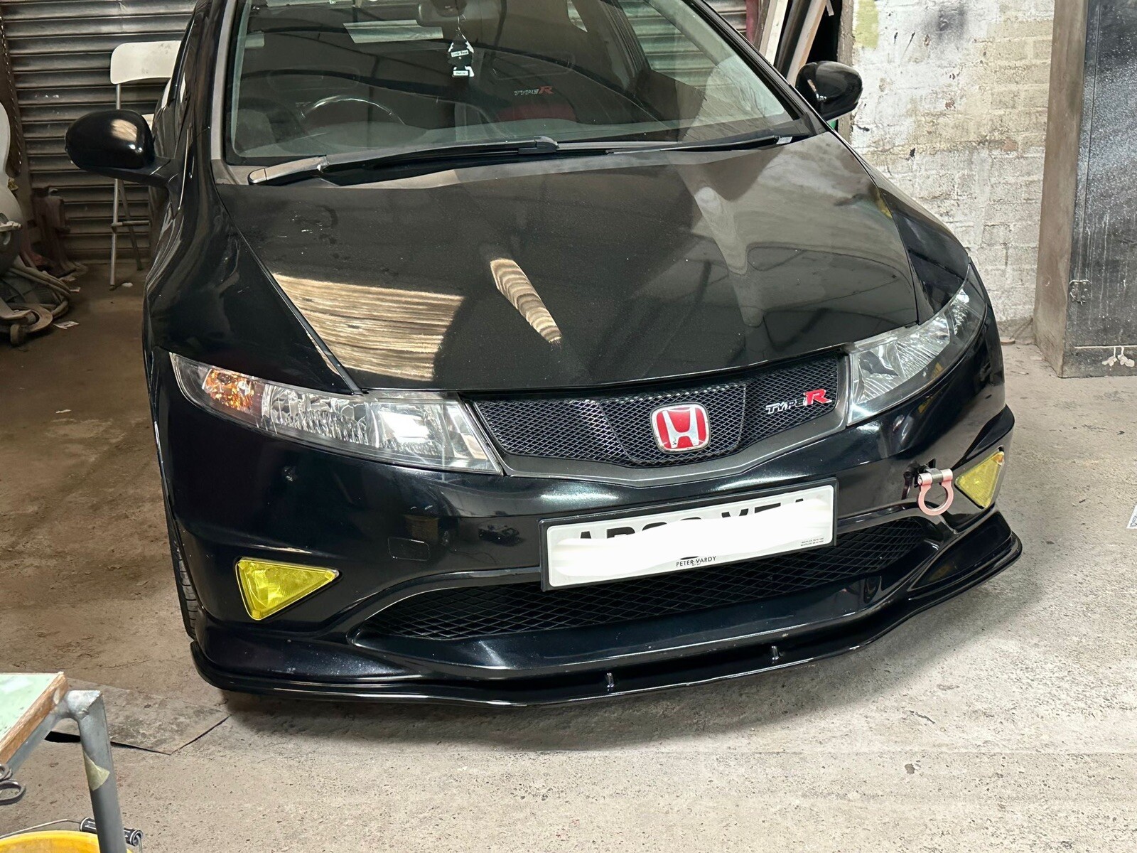 HONDA CIVIC FN/FN2 TYPE R/TYPE S FRONT BUMPER LIP SPOILER SPLITTER 2006 ...