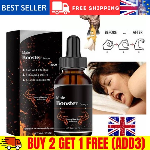 30ml Complex Men's Booster Drops, Male Vitality Supplement Secret Drops ...