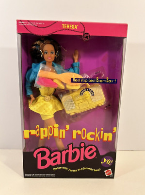#3270 Rappin' Rockin' Barbie TERESA Doll 1991 (New in Box) | eBay