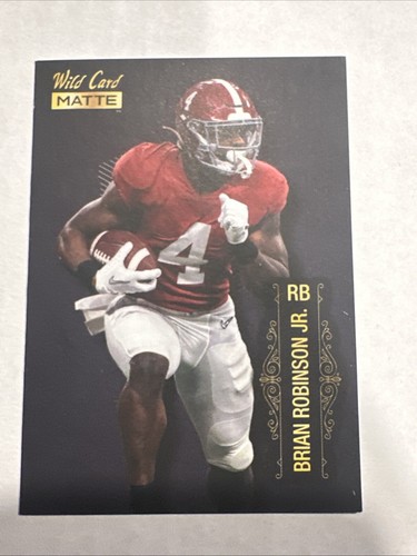 2022 Wild Card MATTE Brian Robinson Jr. Washington Commanders Rookie RC ...