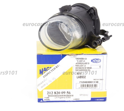 Mercedes E250 E200 Magneti Marelli Left Fog Light Assembly LAB932 ...