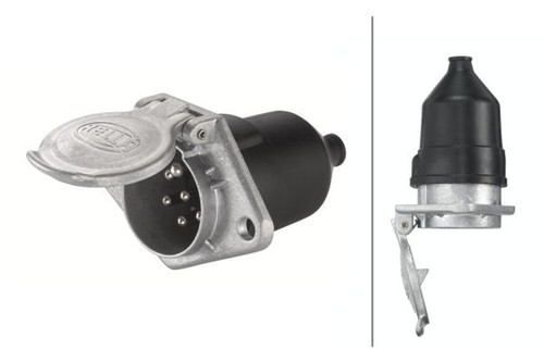 HELLA Steckdose 8JB 003 833-031 24 Aluminium | eBay