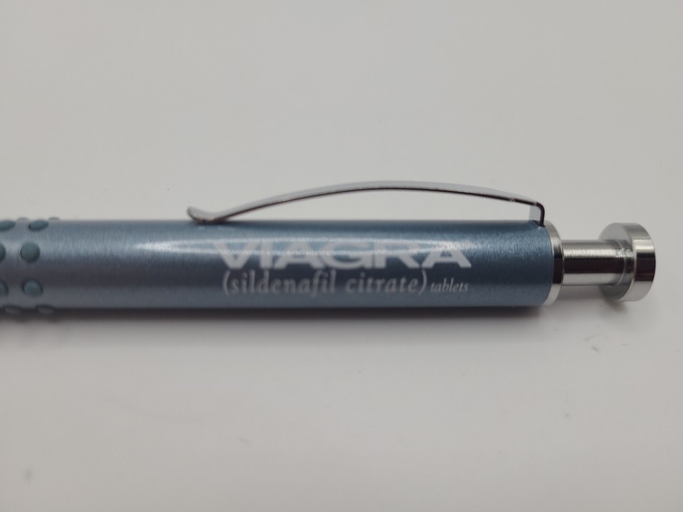Viagra Drug Rep Pharmaceutical Advertising Pen Metal, heavy, rare one ...