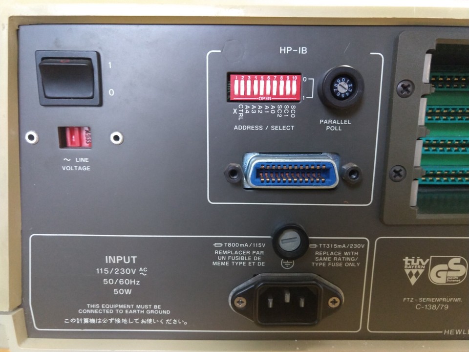 Vintage Hewlett Packard 87 HP87 Computer - Still Works! | eBay