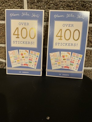 NEW Design Group Planner Stickers 400 Total Stickers Word Encouragement ...