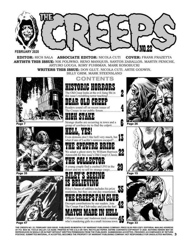 CREEPS MAGAZINE ISSUES #1 - 32 & SHUDDER MAGAZINE 1 - 17 YOU PICK | eBay