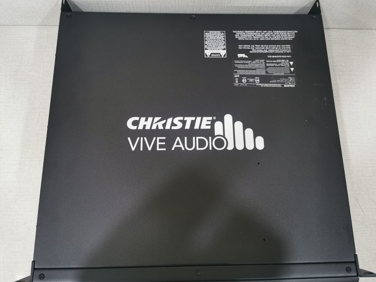 Christie CDA5 VIVE Audio Professional 5000W Power Amplifier | eBay