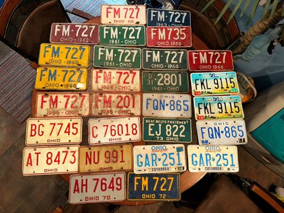 License Plates Collection | eBay