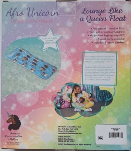 Float Matt Afro Unicorn (Lounge Like A Queen) | eBay
