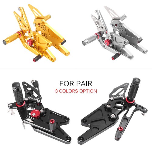 Motorcycle Rear Sets Rearsets Footrest Foot Rest Pegs For MT-03 MT-25 ...