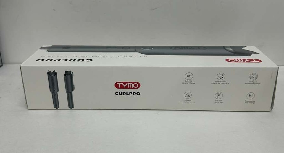 TYMO Automatic Rotating Curling Iron - TYMO CURLPRO Beach Waves Curling ...