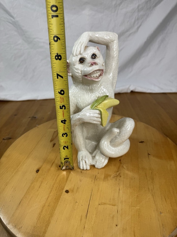 1960s Glazed Ceramic Italian Monkey Figurine Mid Century Modern ...