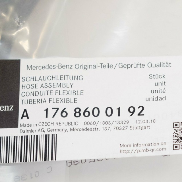 MB A-class W176 Windshield Heated Spray Nozzle A1768600192 OEM for sale ...