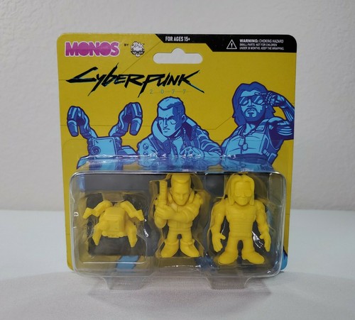 Cyberpunk 2077 Monos Mini Figures Keanu Reeves V Johnny Silverhand ...