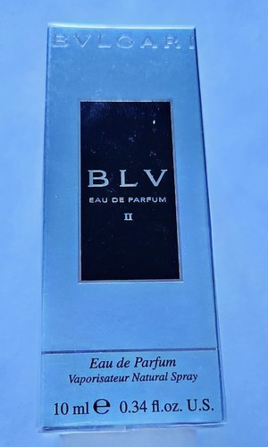 Bvlgari BLV II 2 for Women 0.34 oz 10 ml Eau de Parfum EDP Spray Rare ...