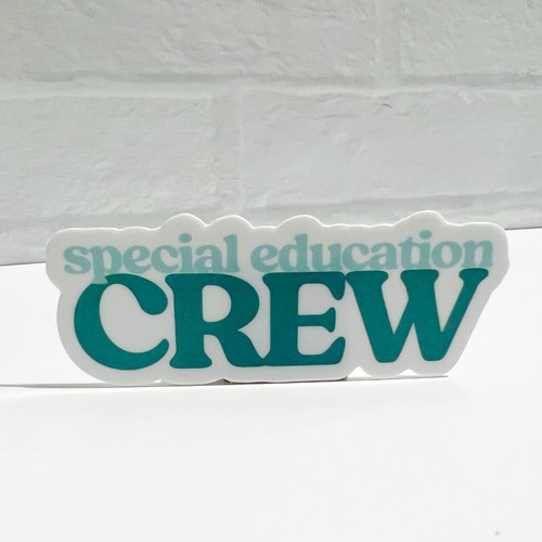 Special Education Crew Sticker | eBay