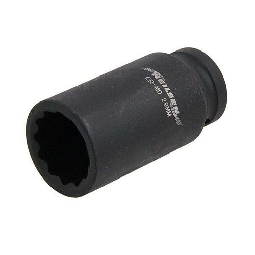 1/2" Drive 29mm DEEP IMPACT SOCKET 12 Point Bi Hex Design by NEILSEN ...