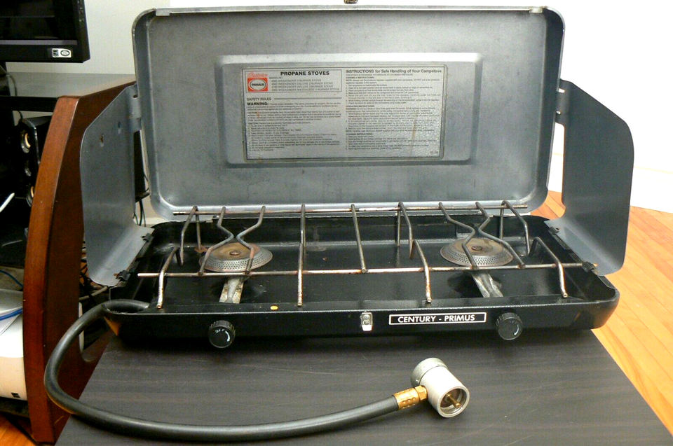 Vintage Century Primus Pressure Regulated Propane Stove Camping Outdoor ...