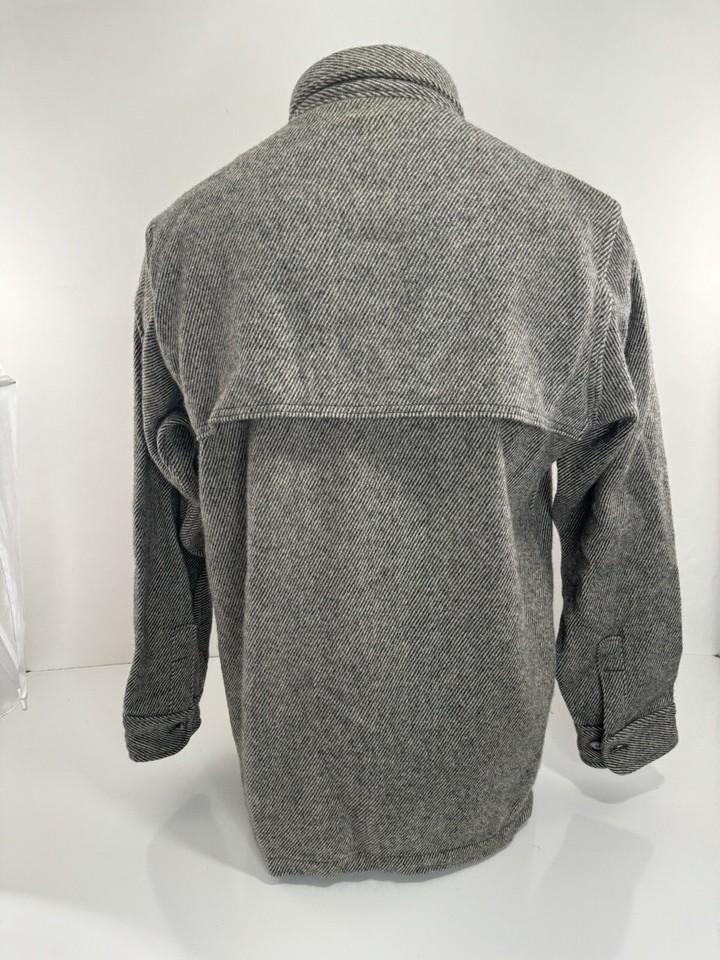 WOOLRICH USA Vintage WOOL Heavy Duty L / LONG Ranch Duster Field ...