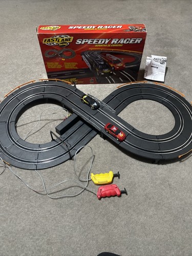 Speedy Racer Fast Lane slot car electric car race track | eBay