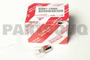 9098113093 Genuine Toyota BULB, BACK UP LAMP 90981-13093 | eBay