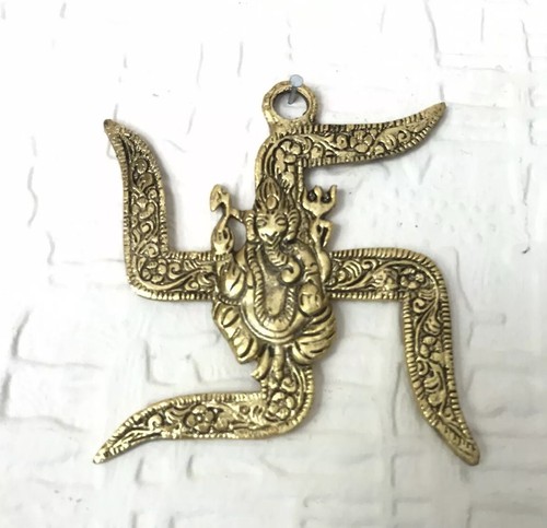 Swastik Ganesh Small Swastika Yantra Auspicious Hindu Good Luck Vastu ...